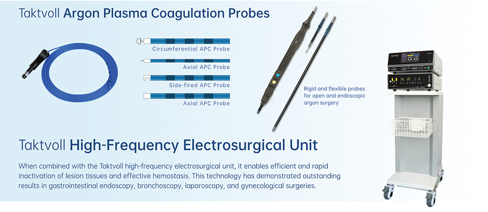 Full-Color LCD Touchscreen argon plasma coagulation APC 3000PLUS
